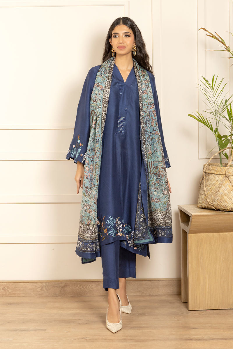 Zennie - Shirt And Dupatta – Amna Arshad