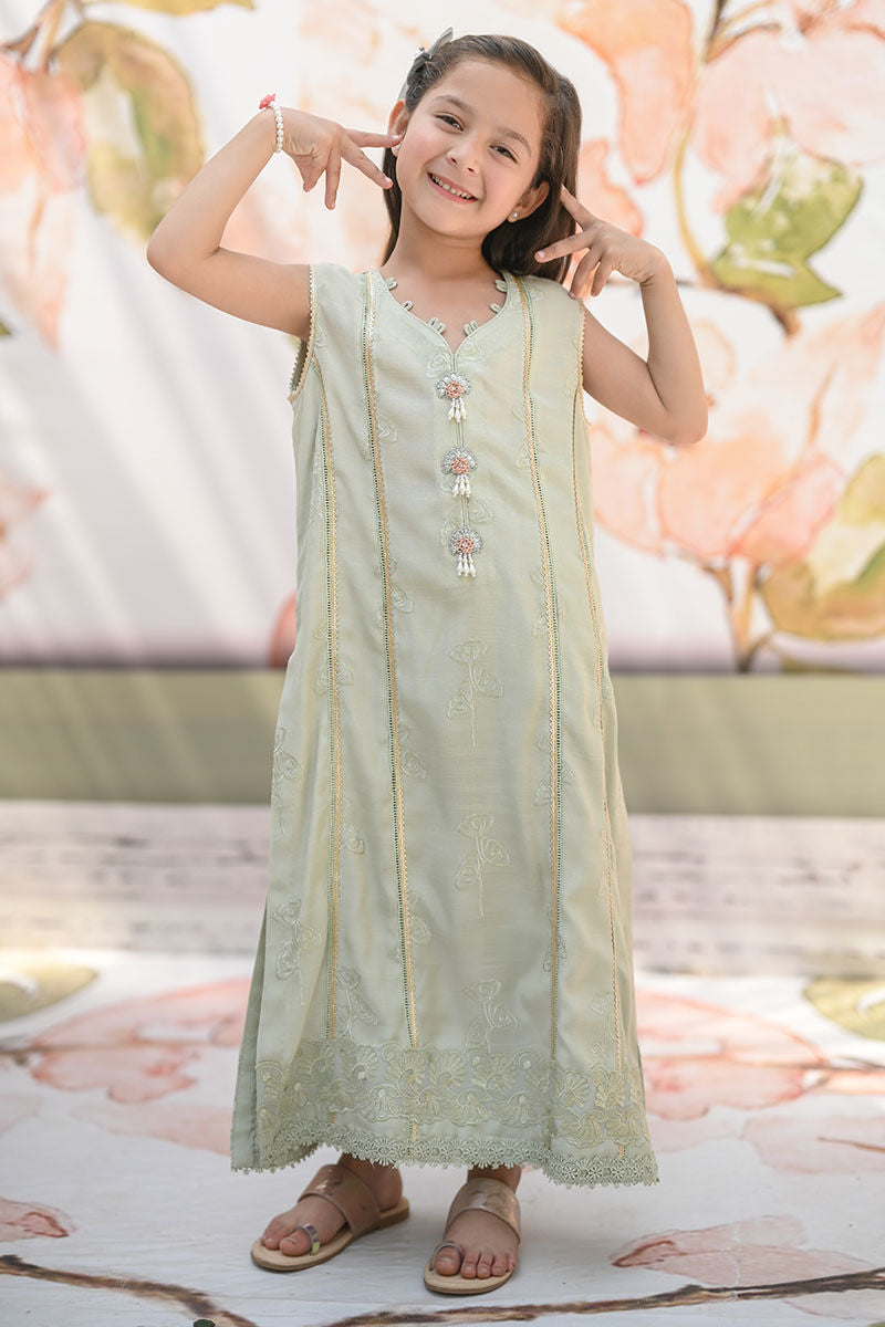 Ayrah - Green Shirt And Pants – Amna Arshad